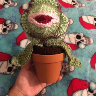 PATTERN ONLY Baby Audrey II Plant Crochet Pattern Little - Etsy