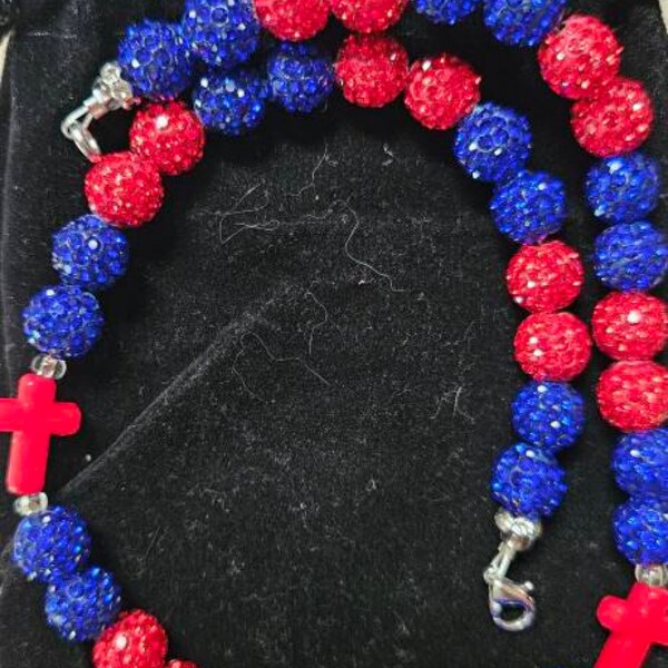 CUSTOM- Personalized Baseball Bling Necklace- Sparkle Necklace - Player ...