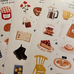 3 Matte Sticker Sheets, Sticker Pack, Sticker Bundle, Cute Stickers ...