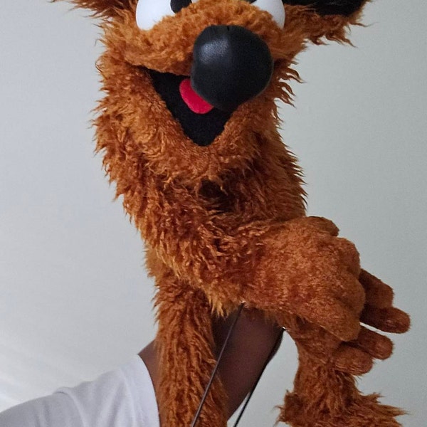 Orange Hero - Hand Puppet, Muppet Style - Etsy