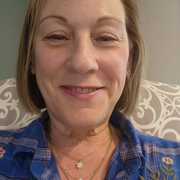 Magen David Pendant Necklace, 14K Gold Rounded Star of David Pendant ...