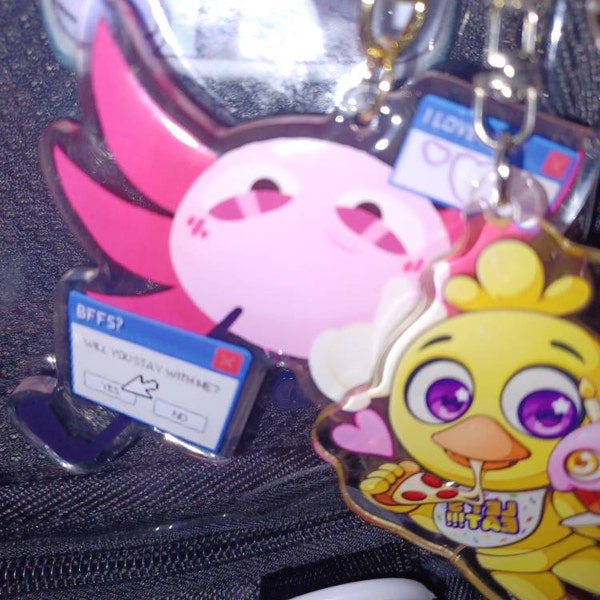 Kinitopet Doublesided Keychain. 76.2 Mm / 3" - Etsy