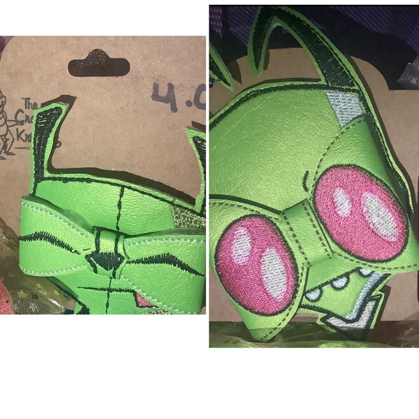 Invader Zim Inspired Hairbow - Etsy