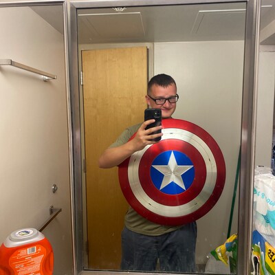 Captain America Shield Stand Avengers Display Stand - Etsy