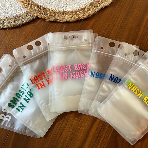 Small Bikini Pouch Personalized Small Bikini Pouch, Initials or Name ...