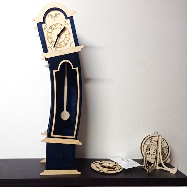 Tilting Grandfather Clock (digital Files Only) - Etsy