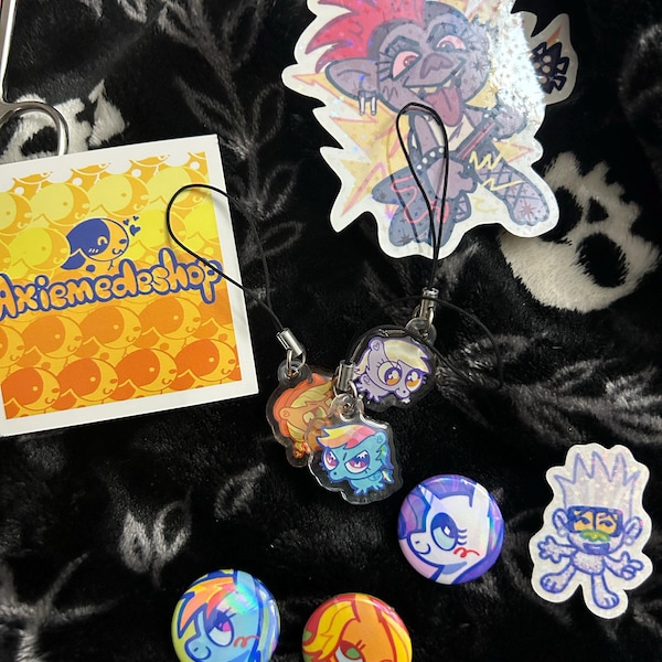 MLP Epoxy Phone Charms! - Etsy