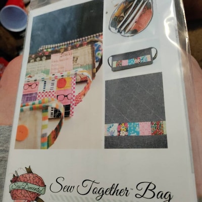 Sew Together Bag Sewing Pattern by Sew Demented PAPER PATTERN Zippered ...