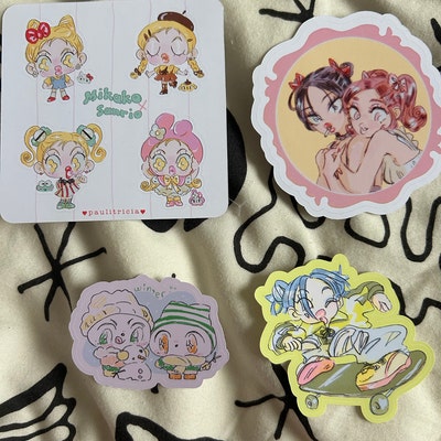 OMORI STICKERS, Matte Vinyl, Sweetheart, Captain Spaceboy, Space ...