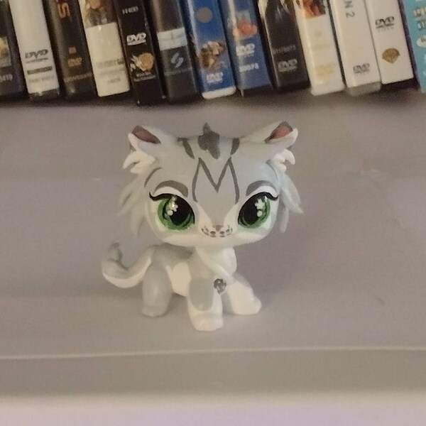 Littlest Pet Shop LPS Custom Strawberry Ice Cream Husky - Etsy