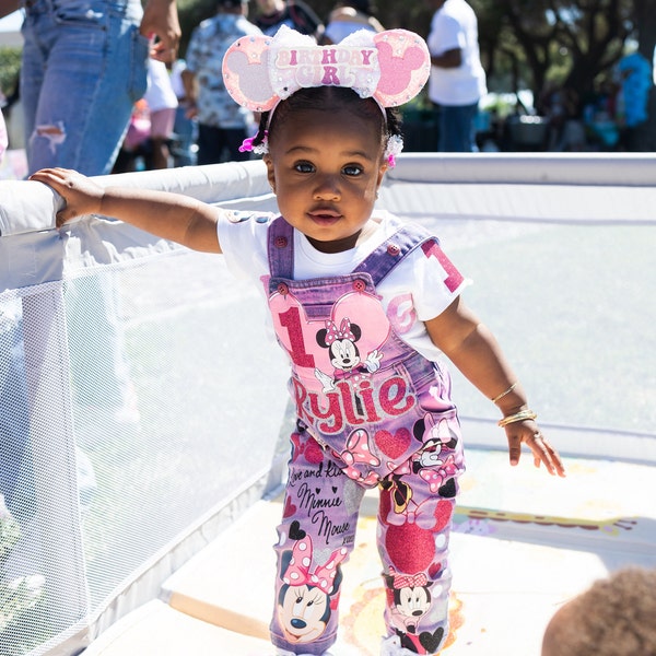 OVERALLS Birthday Overalls Custom Denim Birthday Outfit - Etsy