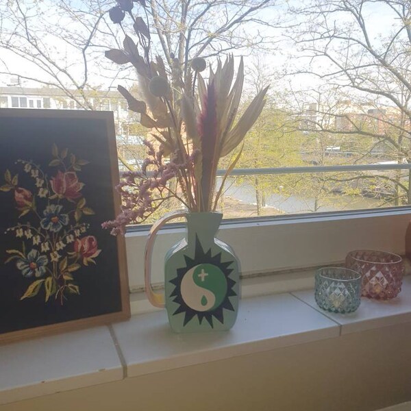 Big Sad Ceramic Wall Vase With Crying Eye - Etsy