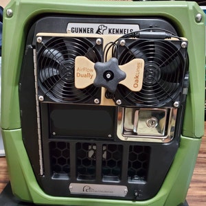Airflow Dually Dog Crate Fans Compatible With Ruff Land / - Etsy