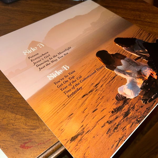 Custom Vinyl Mixtape, 12 Inch Vinyl, Personalized 40 Minute Playlist ...