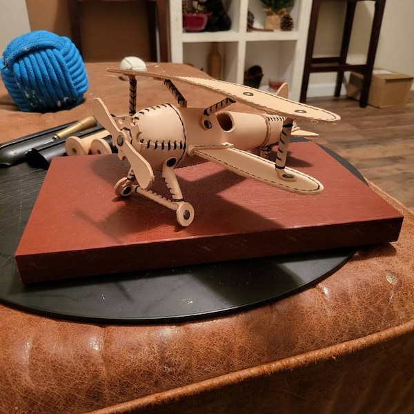 Toy Plane Leather Pattern PDF - by Leatherhubpatterns - Etsy