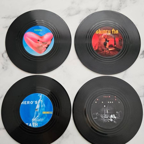 Custom Vinyl Coasters - Etsy