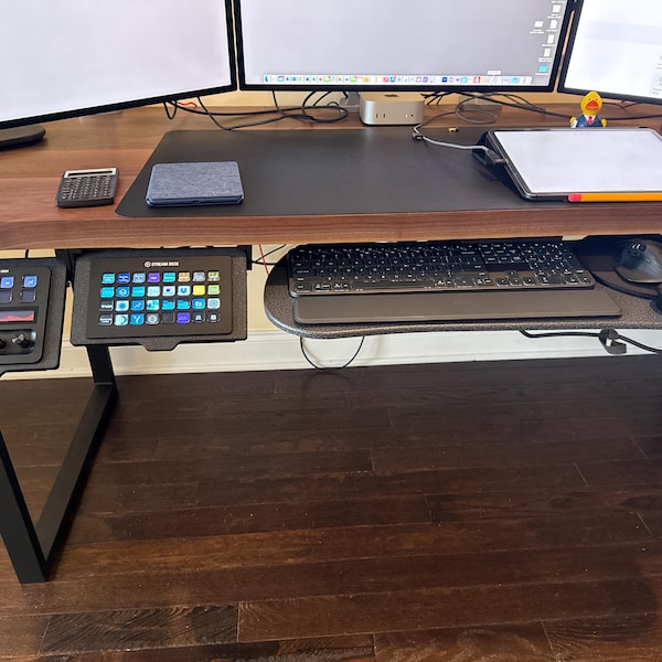 Stream Deck Plus Under Desk Mount for Elgato | Streamdeck Slide Out ...