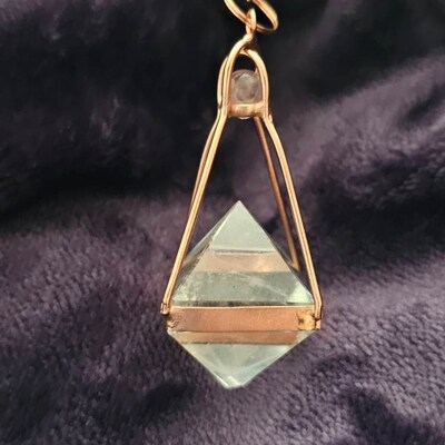 Copper Spiritual Energy Generator With Quartz Pyramid and - Etsy
