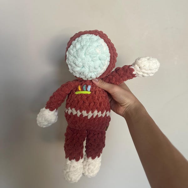 Apollo Astronaut || 12” Astronaut + Alien Finger Puppets, Crochet ...