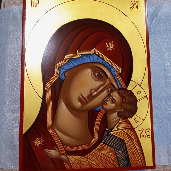 Saint Nicholas of Myra St Nicholas Wonderworker Icon Handpainted ...