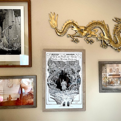Ink Drawing Print 'the Cave' - Etsy