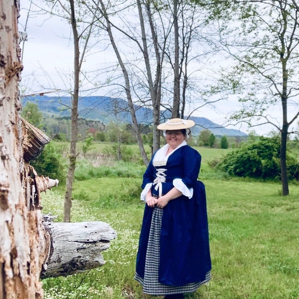 Complete Colonial 18th Century Williamsburg Outlander 1700s Polonaise ...