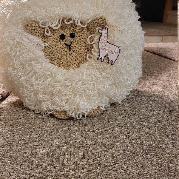 Crochet Sheep Pillow Pattern - Etsy