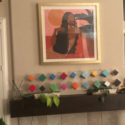 Original and Modern Wood Wall Art.© Rectangular, Large, Long and Narrow ...