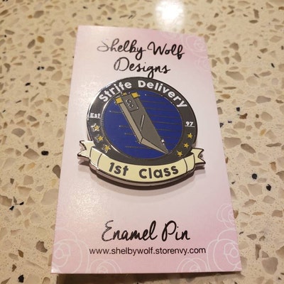 FF7 Badges Enamel Pins - Etsy