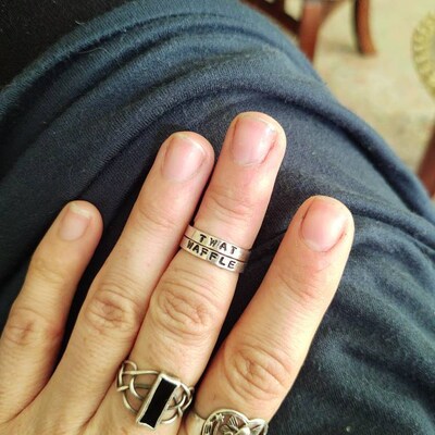 Uncensored Personalized Stacking Rings / Bad Words / Inappropriate ...