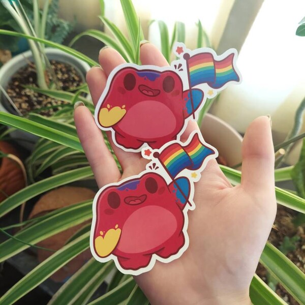 Stitched Plush Sticker Laminated Die Cut Sticker, Waterproof Laptop ...