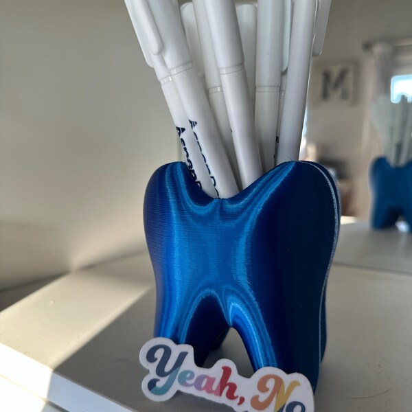 3D Printed Tooth-brush/pencil Holder - Etsy