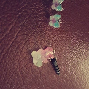 Hair Clip Lyna Green & Gold Glitter Magic Fimo Polymer | Etsy