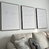 The Lord Your God is Good, Bible Verse Wall Art Set of 3, Christian Art ...