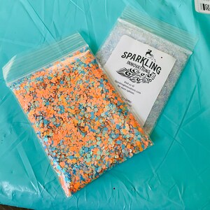 Fall Leaves Shaped Glitter Solvent Resistant Autumn Leaves | Etsy