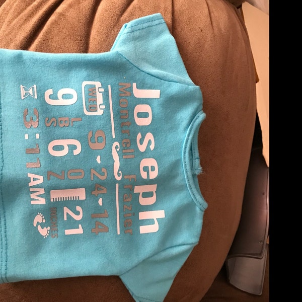 Baby Birth Announcement Svg Dxf Eps Jpeg Format Layered Cutting Files ...