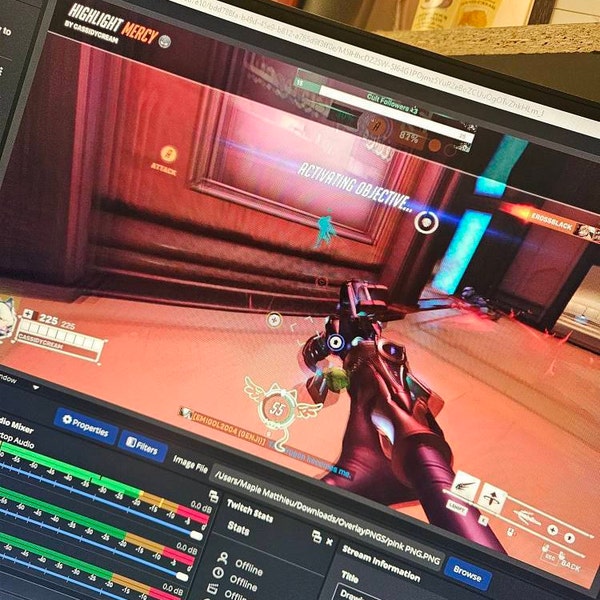 Valorant Twitch/youtube Overlay - Subtle Space Themed (map Border ...