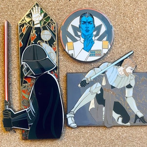 Thranto Admiral Thrawn and Eli N. Vanto With Lothcat Star - Etsy