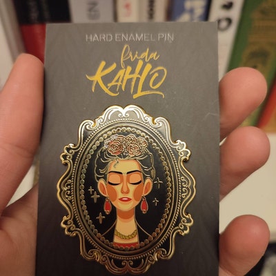 Frida Kahlo Pin's, 2 Different Models, Hard Enamel, Gold - Etsy