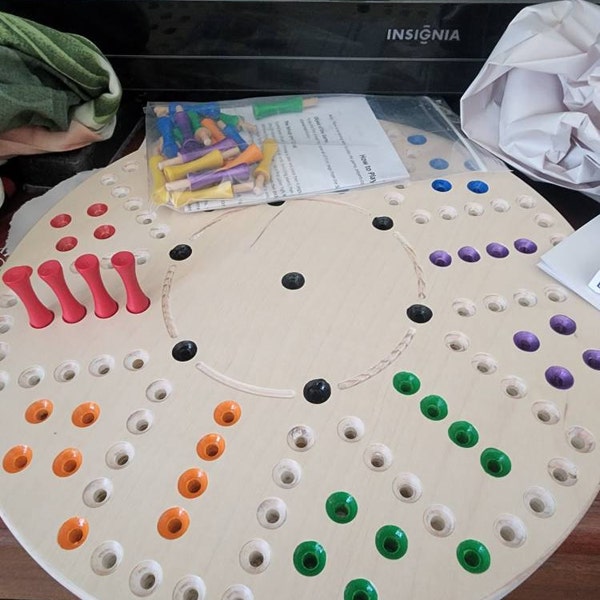 OMG Deluxe 1 Marble Monster Fast Track Board Game - Etsy