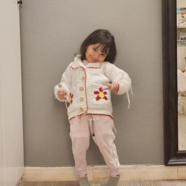 Flower Jacket Crochet Pattern - Etsy