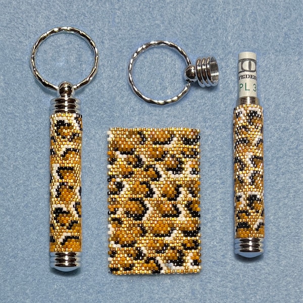 Secret Compartment Key Chain Kit, Gold or Chrome - Etsy