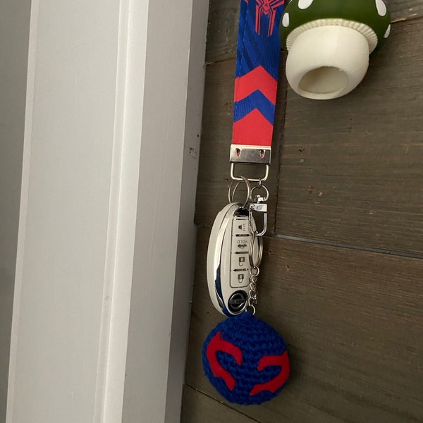 ATSV Spider-verse Crocheted Characters Keychains - Etsy