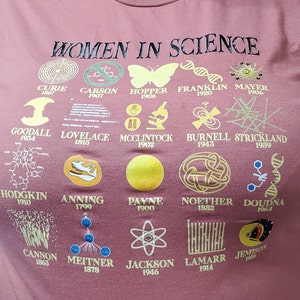 Retro Comfort Woman in Science Shirt, Science Shirt, Preppy Aesthetic ...
