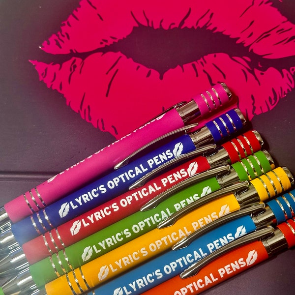 Your Name Custom Printed on Our Bentley Rubberized Soft Touch Ballpoint ...