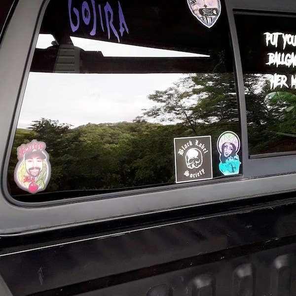 BLACK LABEL SOCIETY Music Sticker Decal *sizes* Vinyl Bumper Window ...