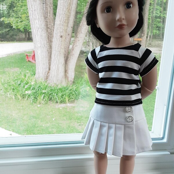 Sewing Pattern "coline" for Ruby Red Fashion Friends and Little Kidz ...