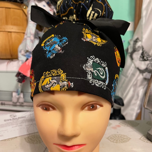 High Bun Ponytail Scrub Cap Sewing Pattern PDF DOWNLOAD to Make ...