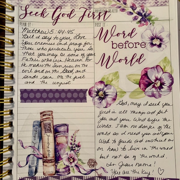 Rooted in God's Word. Bible Journaling Digital Download Printable - Etsy