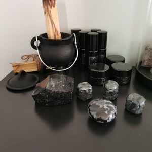 Large Black Cauldron Black Cast Iron Cauldron Witchy Decor - Etsy